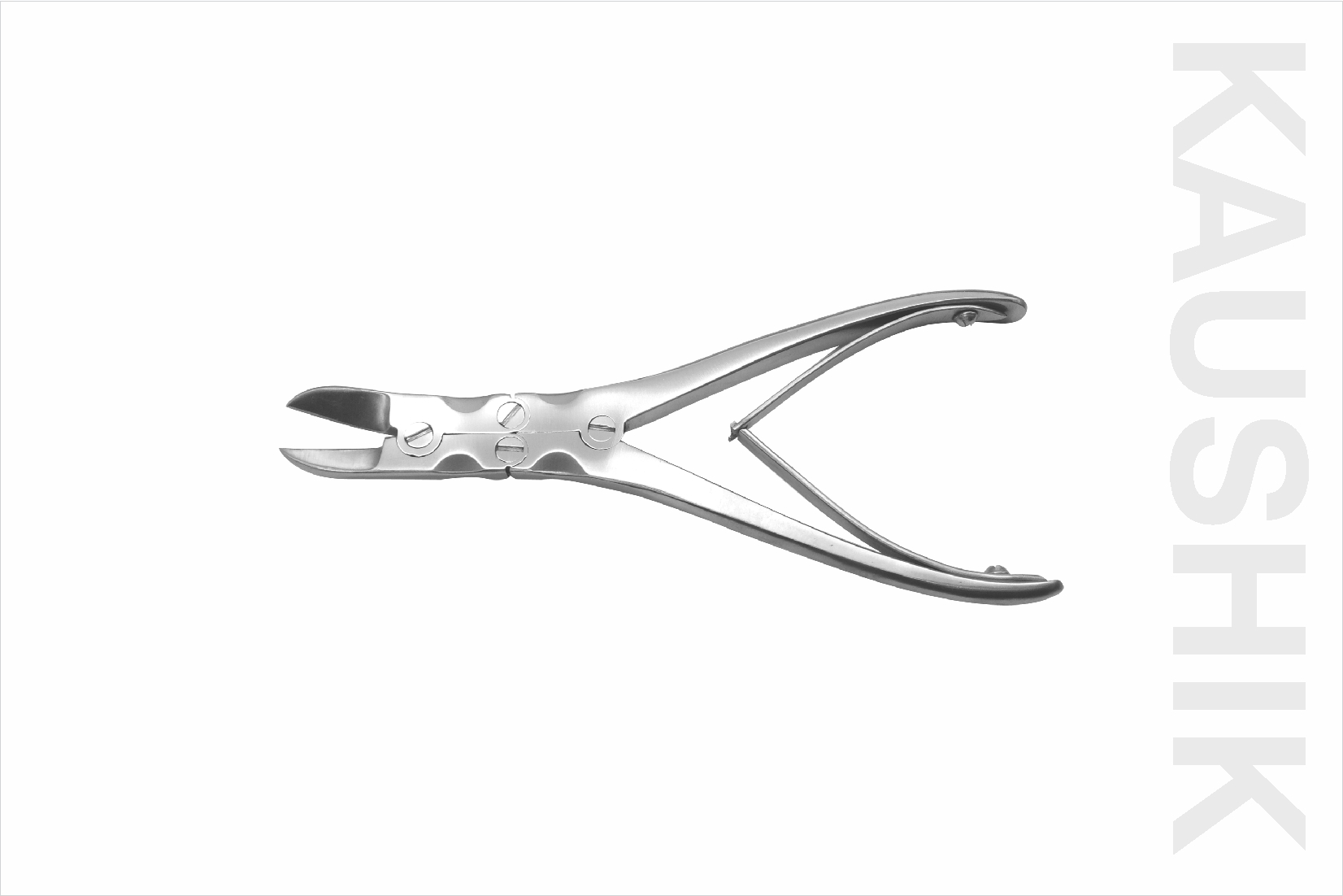 Bone Cutting Forceps (Double Action) Curved