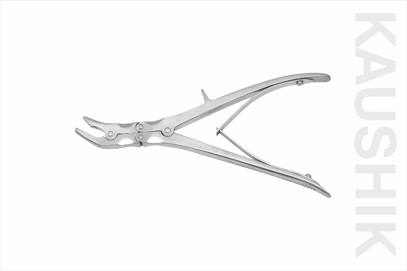 Bone Nibbler Forceps (Double Action) Angular