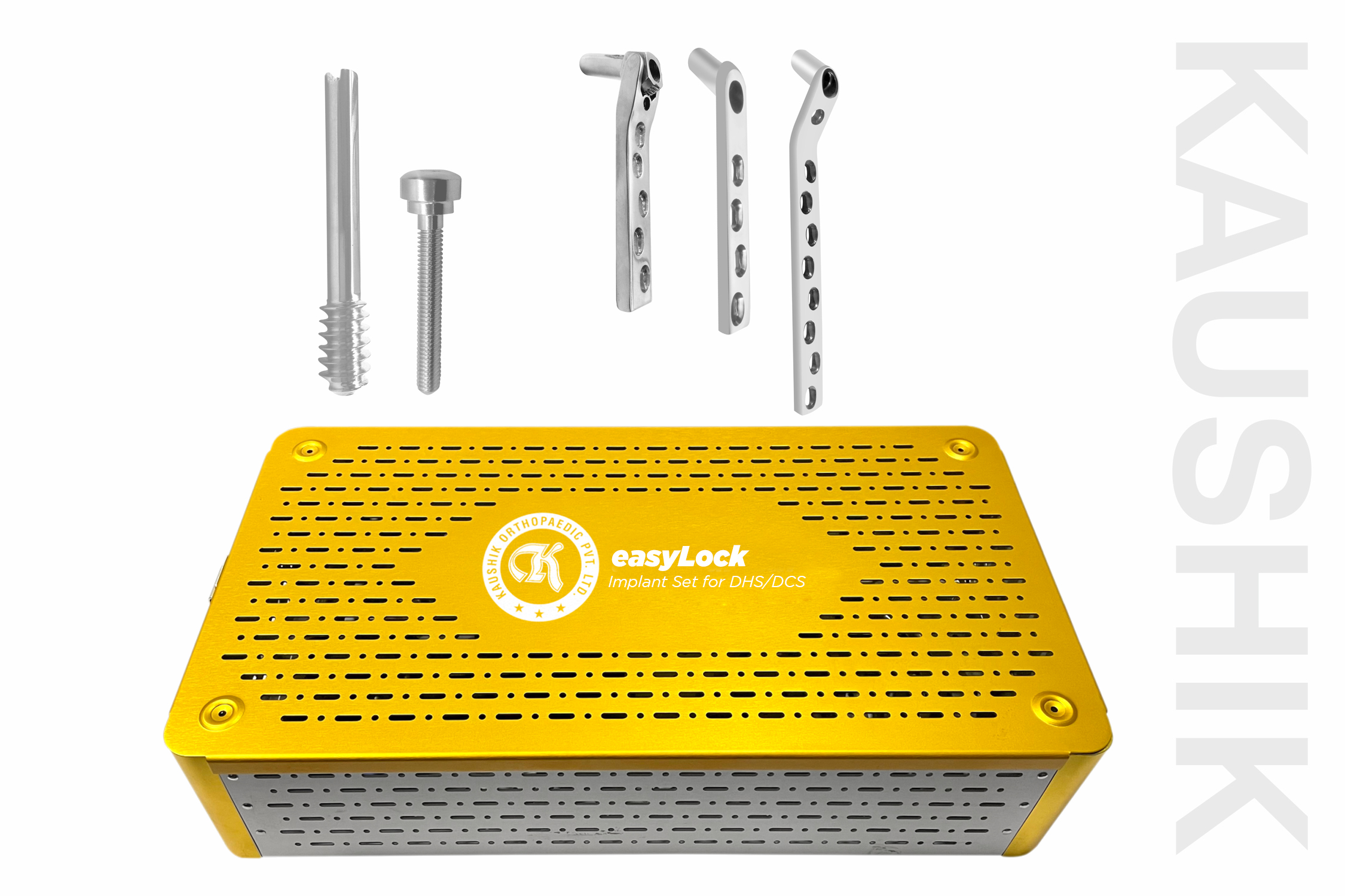 boneHeal DHS/DCS Plates & Screws Implant Set