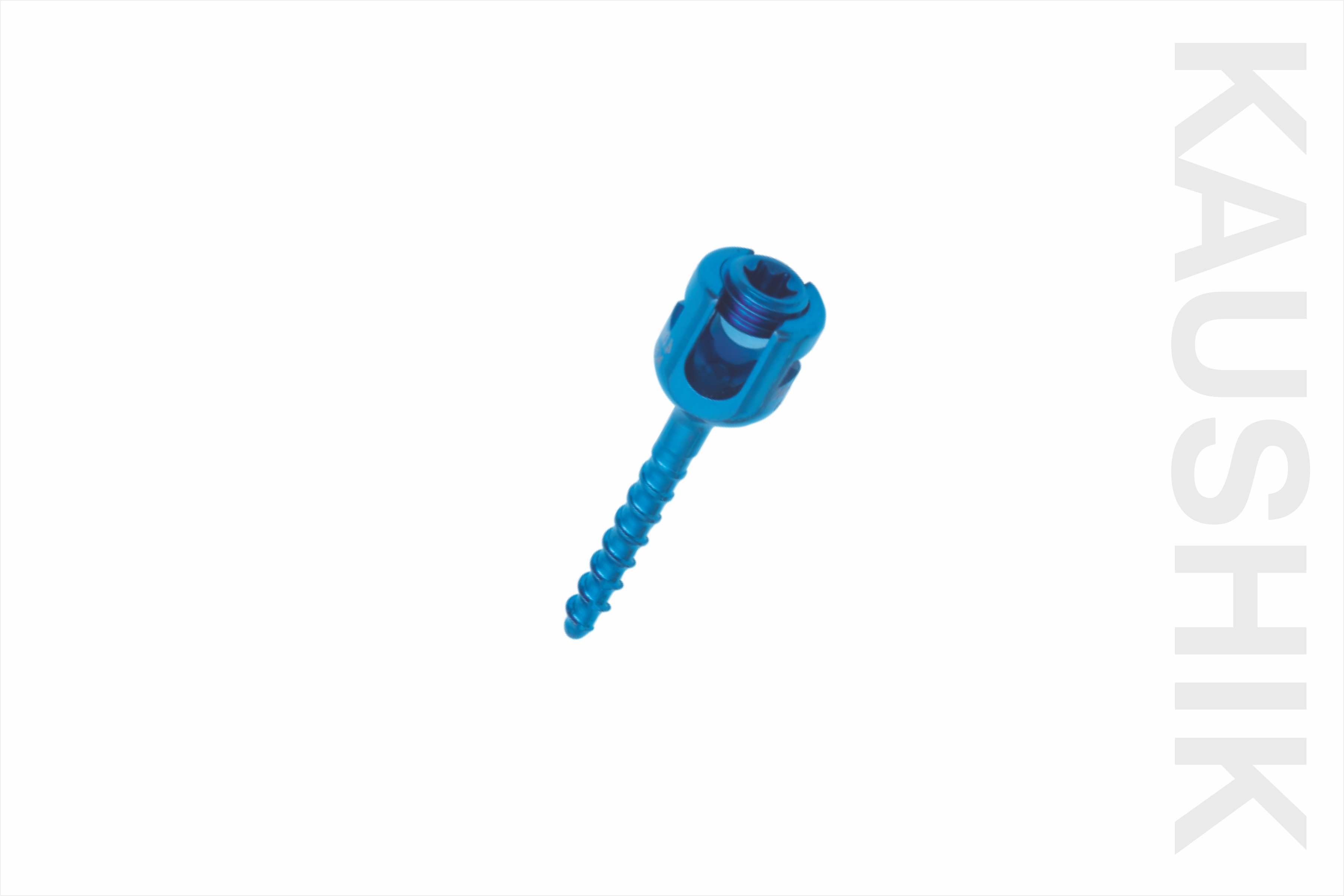 Monoaxial Pedicle Screw with Cap