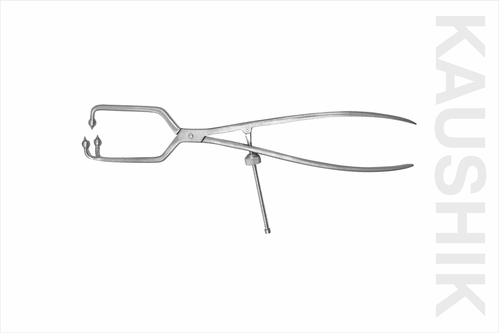 Pelvic Reduction Forceps Ball Tip 3 Prong